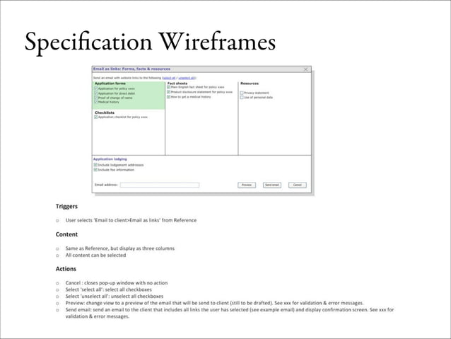 Wireframes for the Wicked | PPT