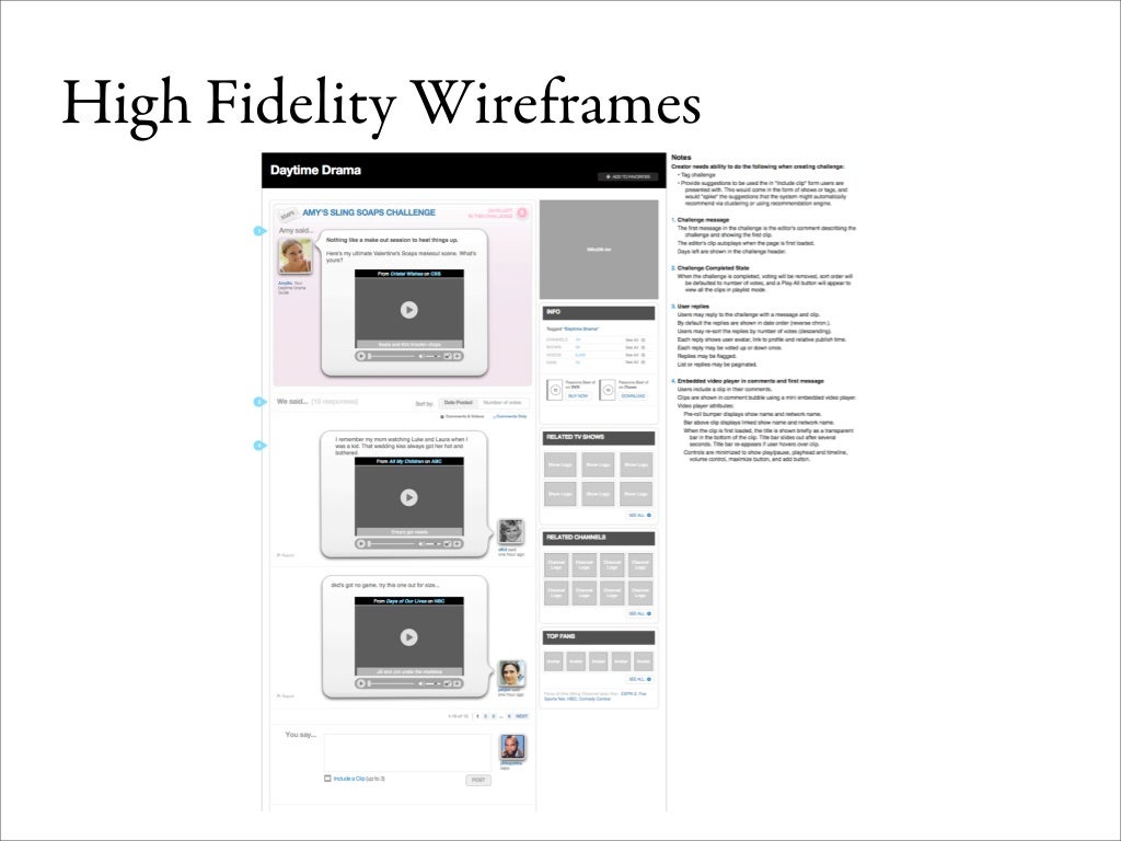 High Fidelity Wireframes high-fidelity-wireframes