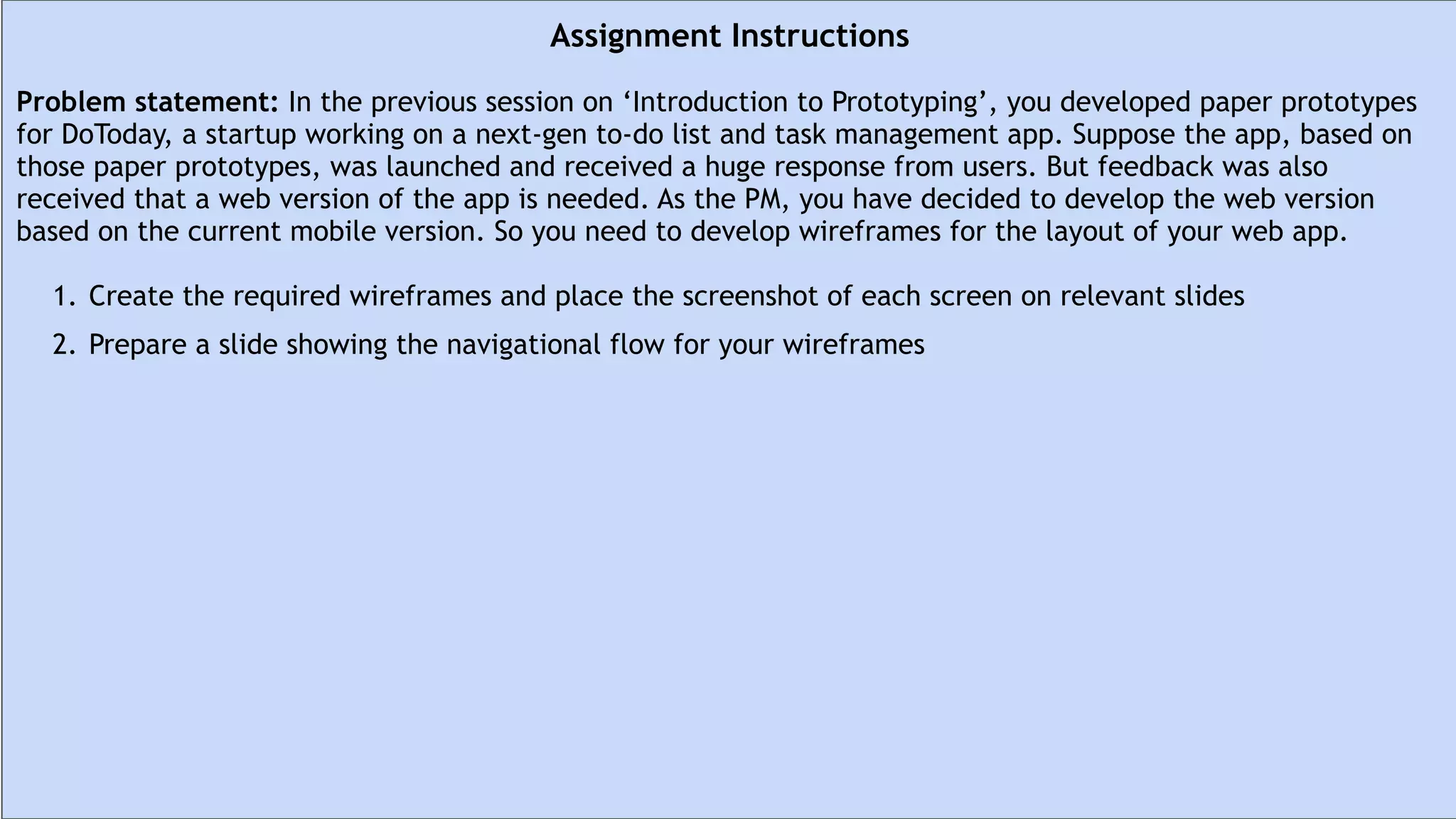 Wireframe template preethi ml | PDF