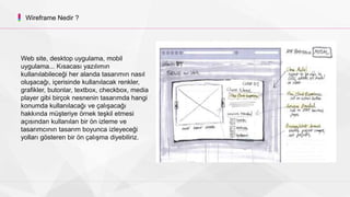 Wireframing Sunum | PPTX