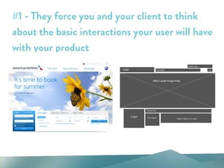 Wireframing Basics - UX and the Design Process by Amber Vasquez | PDF