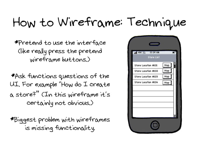 Wire Framing Presentation | PDF