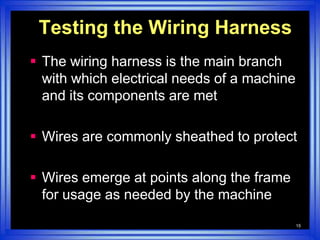 Wire Harness Test Simple | PPTX
