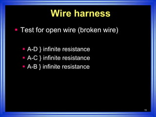 Wire Harness Test Simple | PPTX