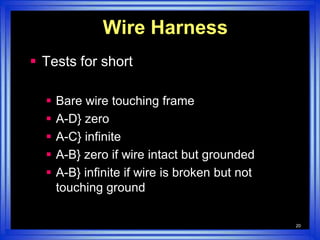 Wire Harness Test Simple | PPTX