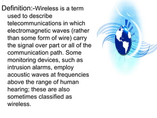 Wireless | PPT