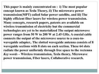 Wireless | PPTX | Computer Networking | Computing