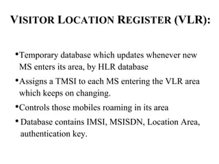Global System for Mobile (GSM) | PPT