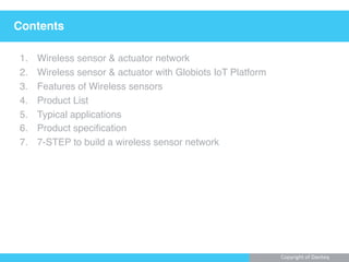 Daviteq Wireless Sensors & Actuators Ecosystem | PPT