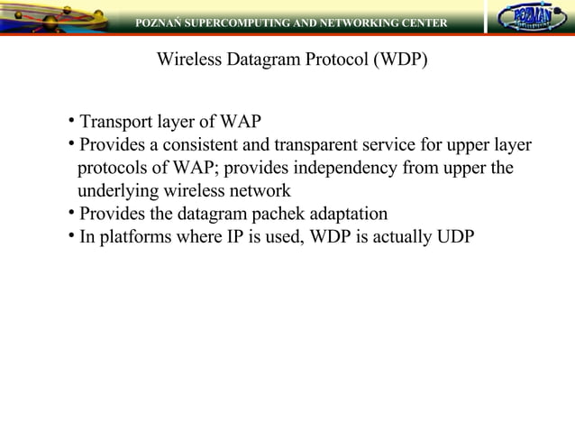 Wireless Application Protocol | PPT