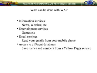 Wireless Application Protocol | PPT