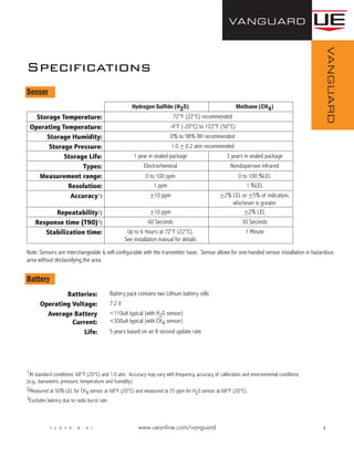WirelessHART Gas Detector for Toxic and Combustible Gas | PDF