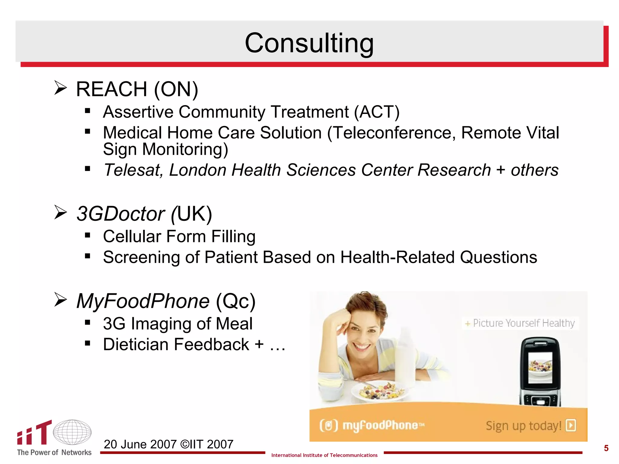 Wireless Healthcare World | PPT