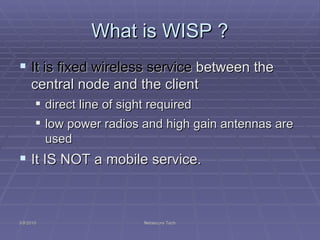 Wireless Isp Overview | PPT