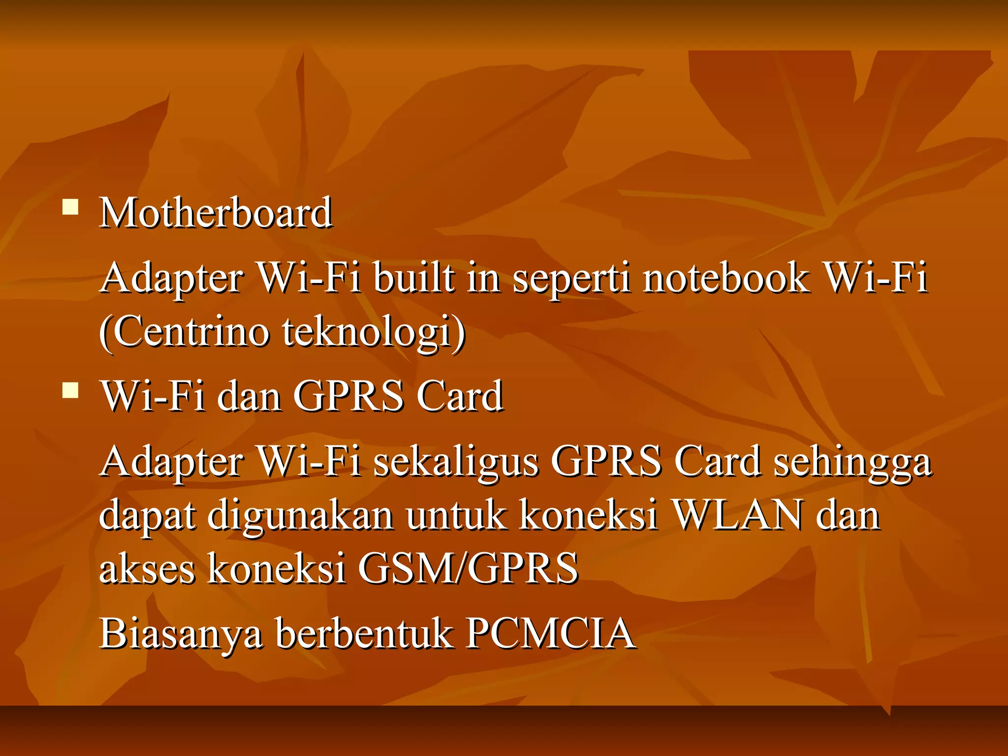 Wireless lan | PPT