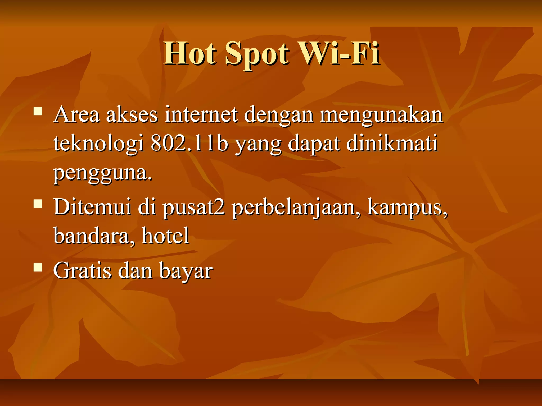 Wireless lan | PPT