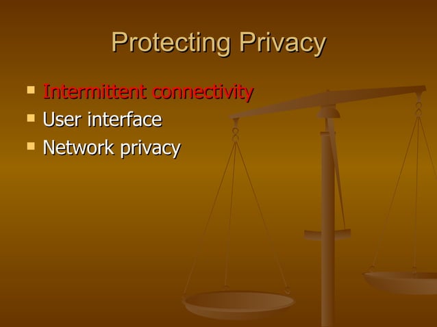 Wireless Location Privacy Protection | PPT | Computing | Technology ...