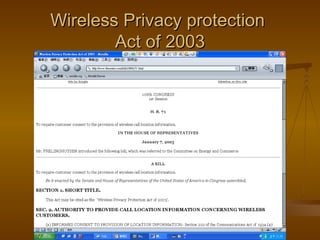 Wireless Location Privacy Protection | PPT
