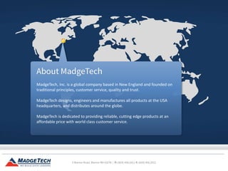 MadgeTech Wireless Data Loggers | PPTX