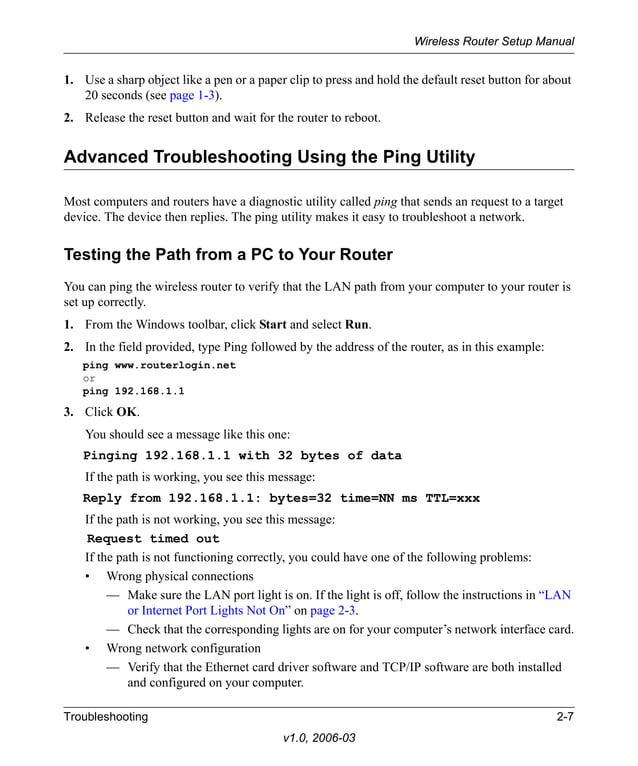 Wireless router-setup-manual | PDF
