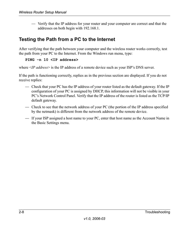 Wireless router-setup-manual | PDF