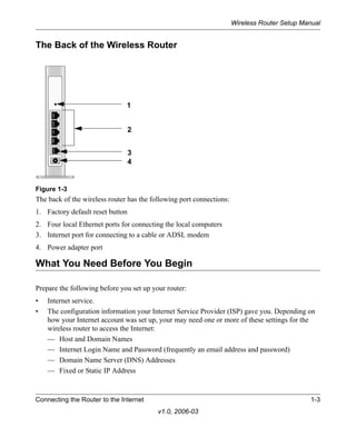 Wireless router-setup-manual | PDF