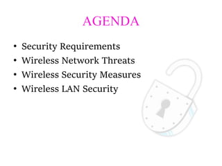 Wireless Network security | PPTX