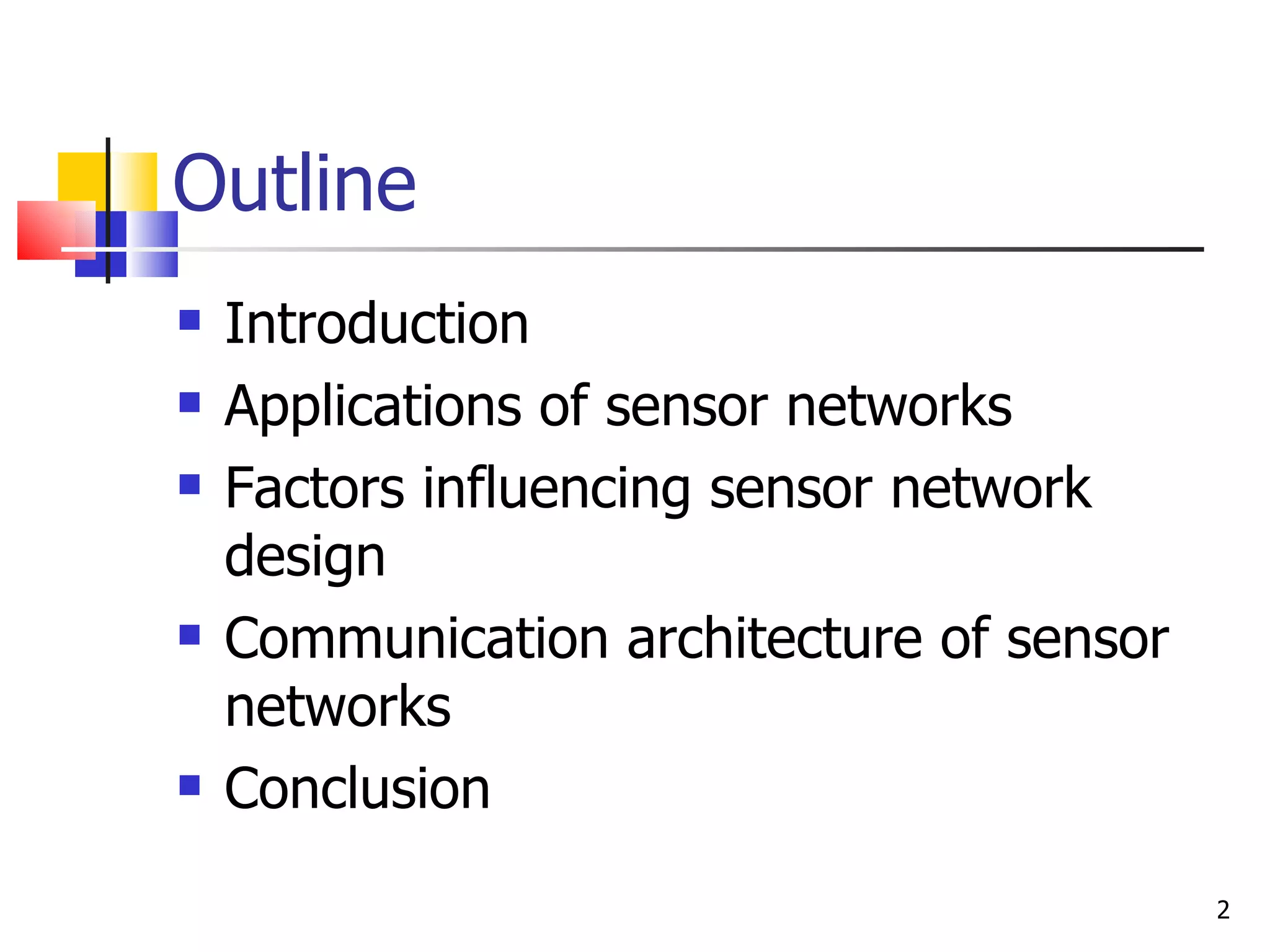 Wireless Sensor Networks | PPT
