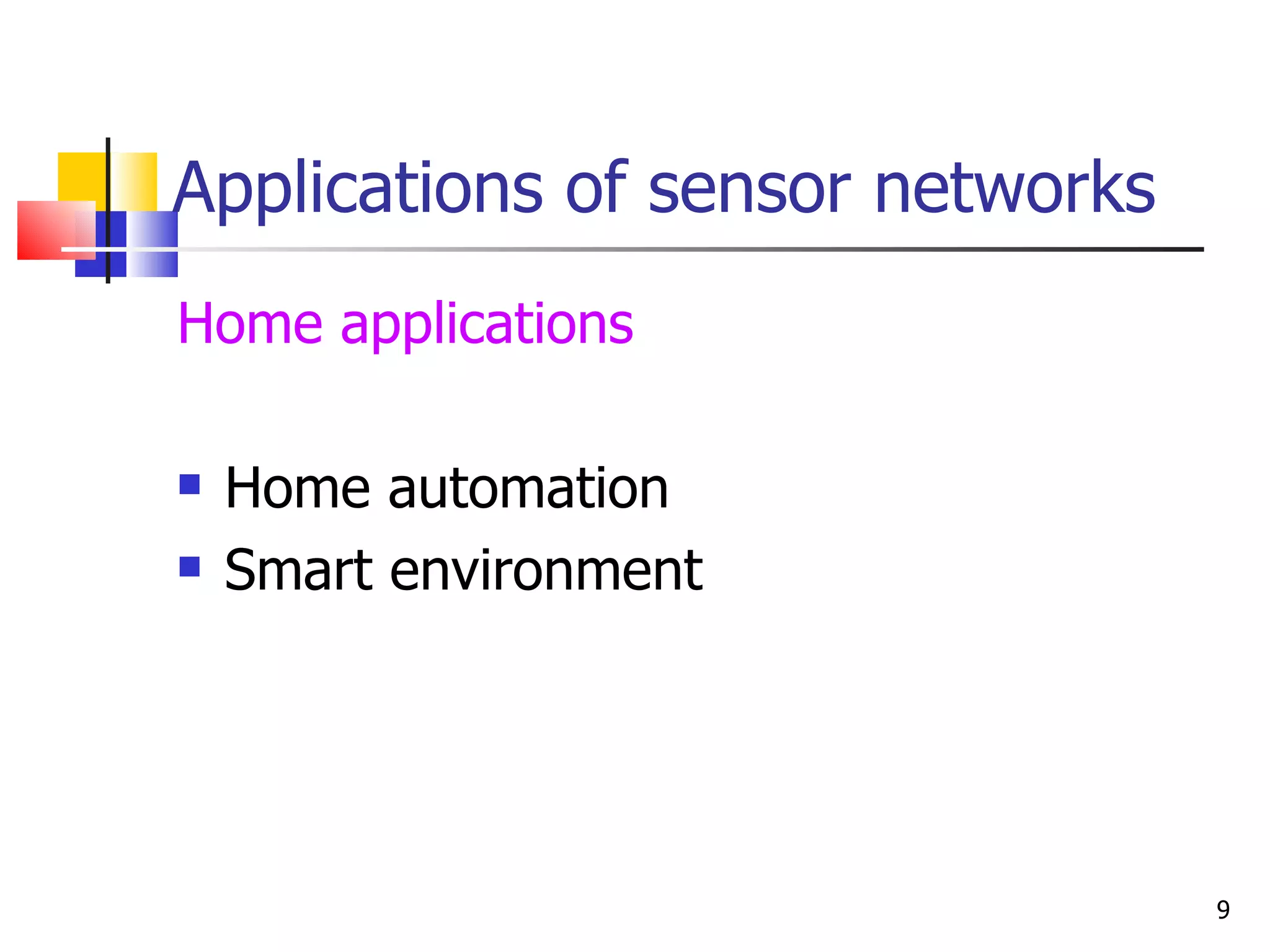 Wireless Sensor Networks | PPT