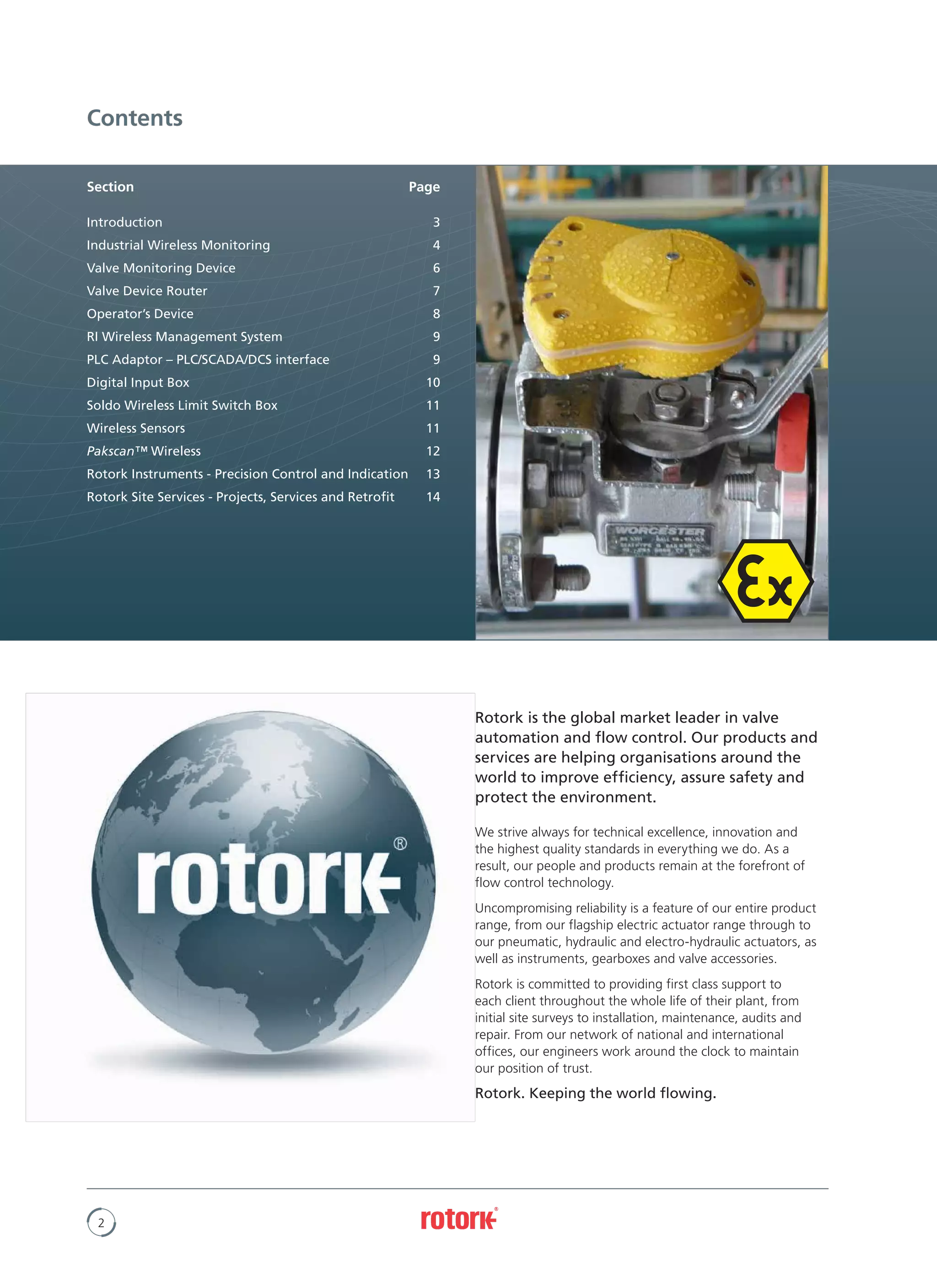 Wireless Valve Monitoring System From Rotork | PDF