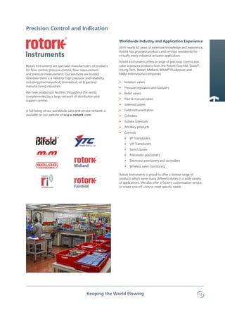 Wireless Valve Monitoring System From Rotork | PDF