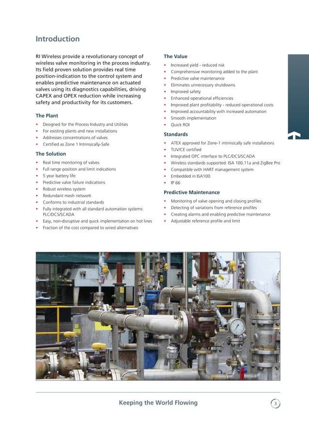 Wireless Valve Monitoring System From Rotork | PDF