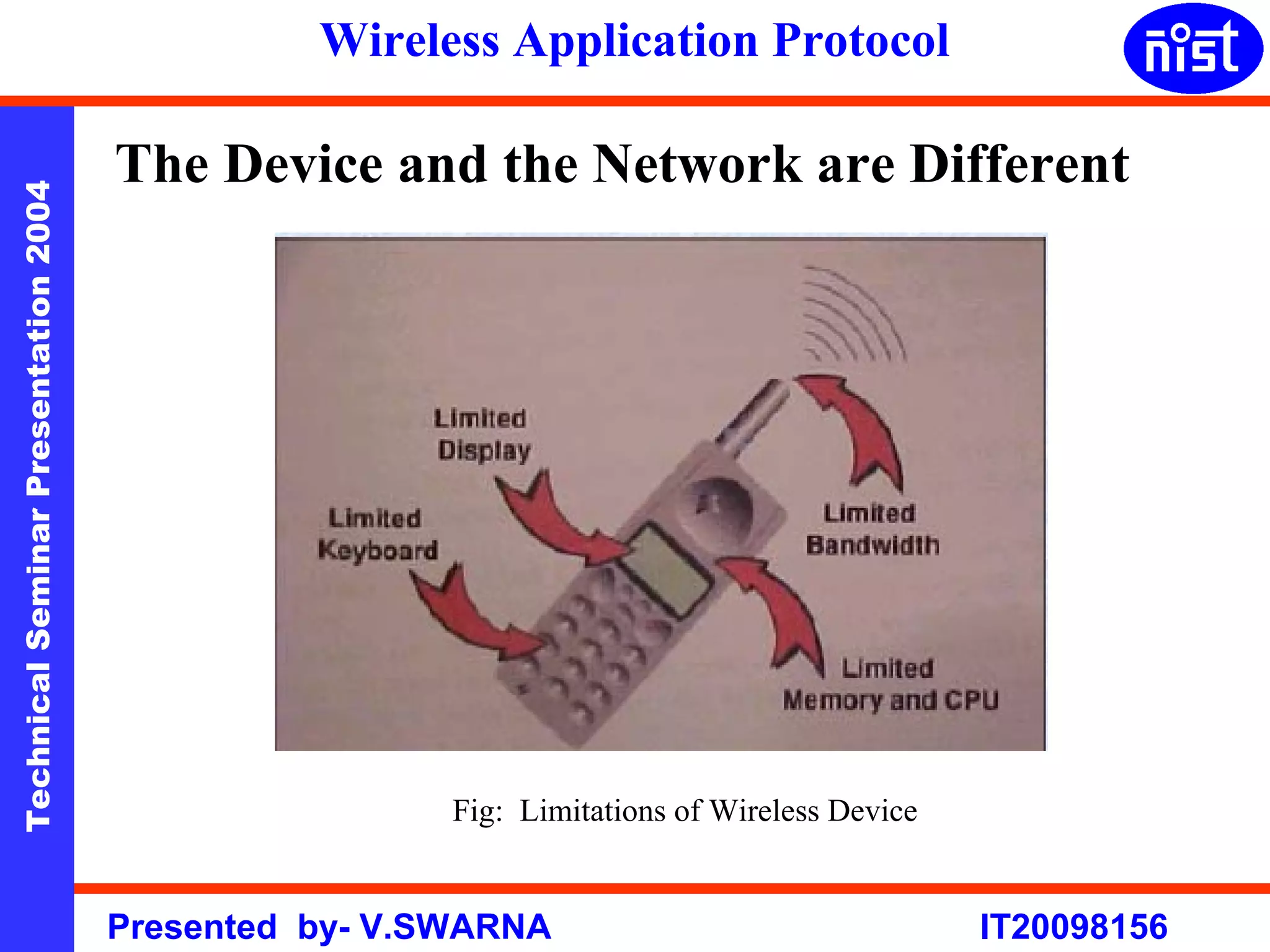Wireless application protocol (WAP) | PPT