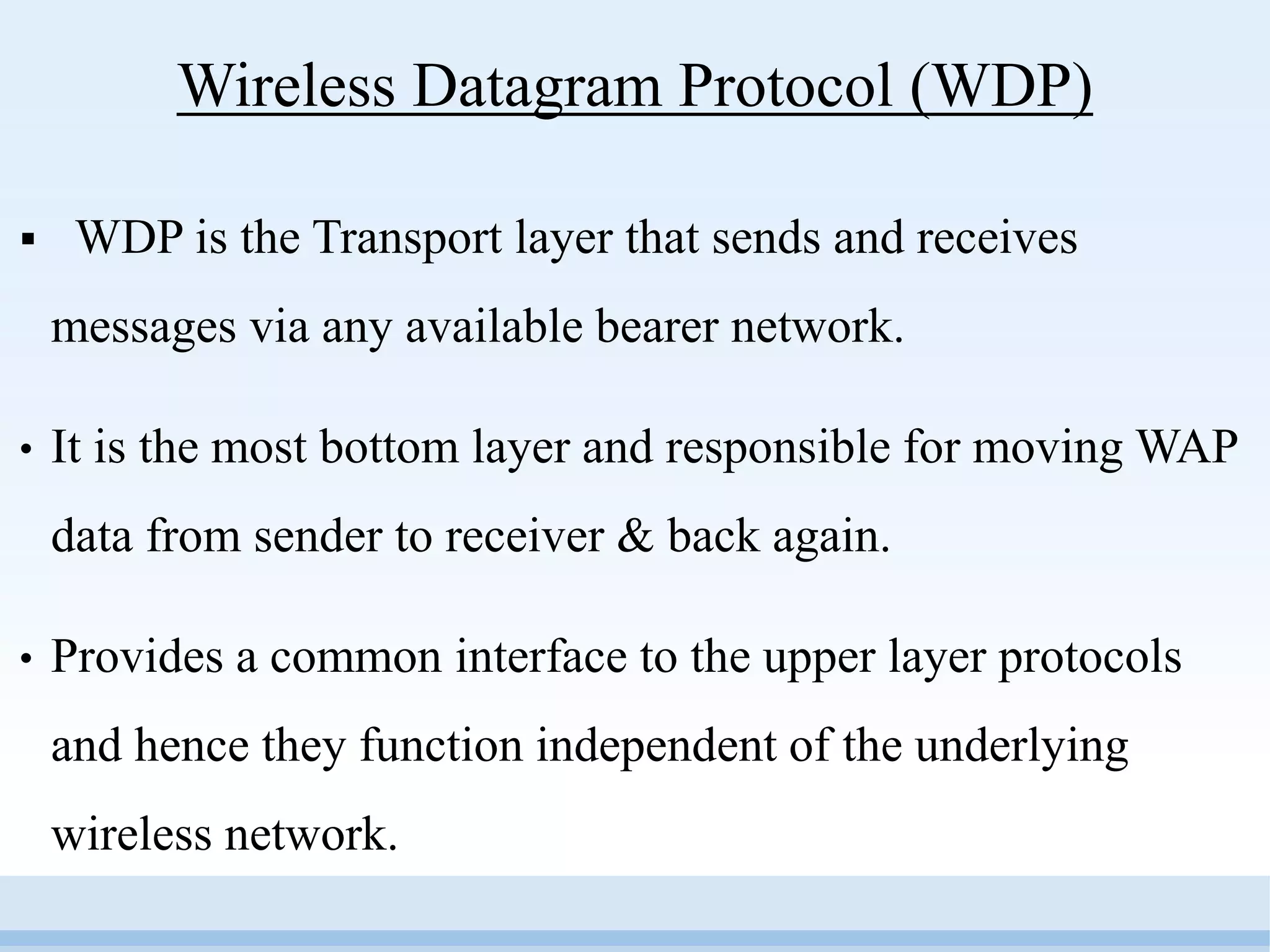 Wireless Application Protocol Pptx Internet Computing