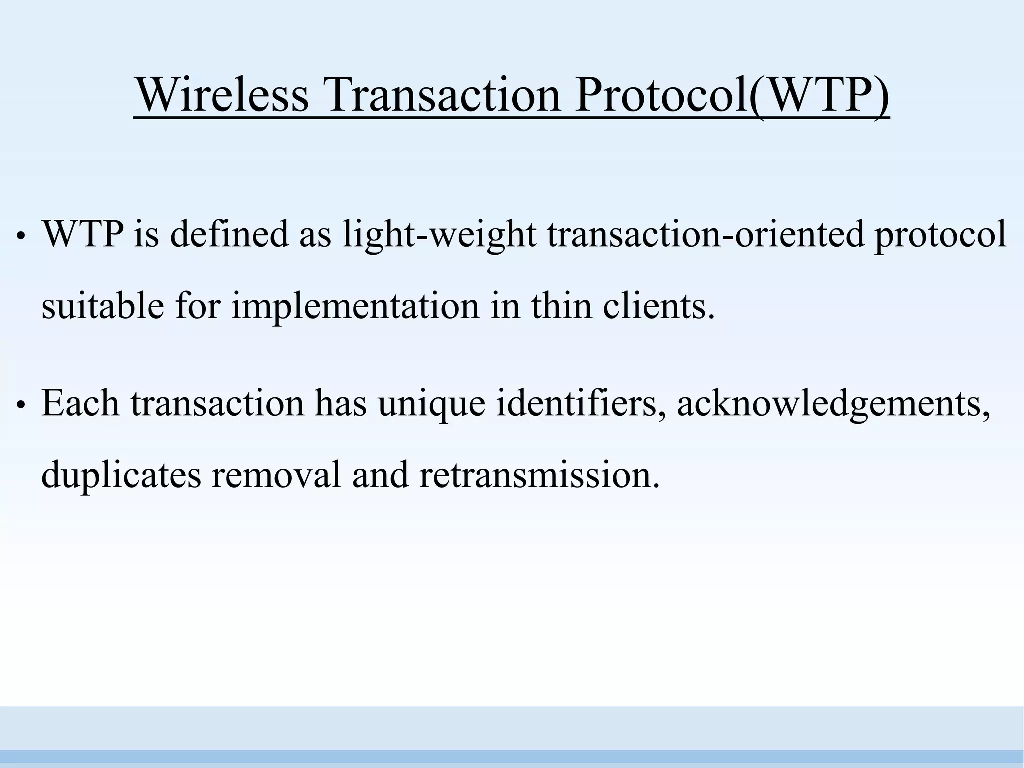 Wireless application protocol | PPTX