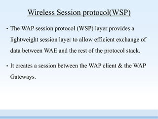 Wireless application protocol | PPTX | Internet | Computing
