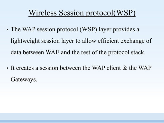 Wireless Application Protocol Pptx Internet Computing