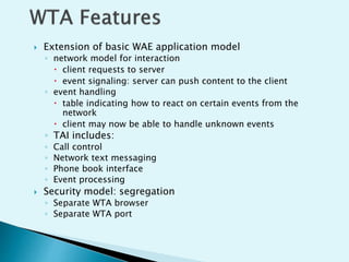 Wireless application protocol wap | PPTX