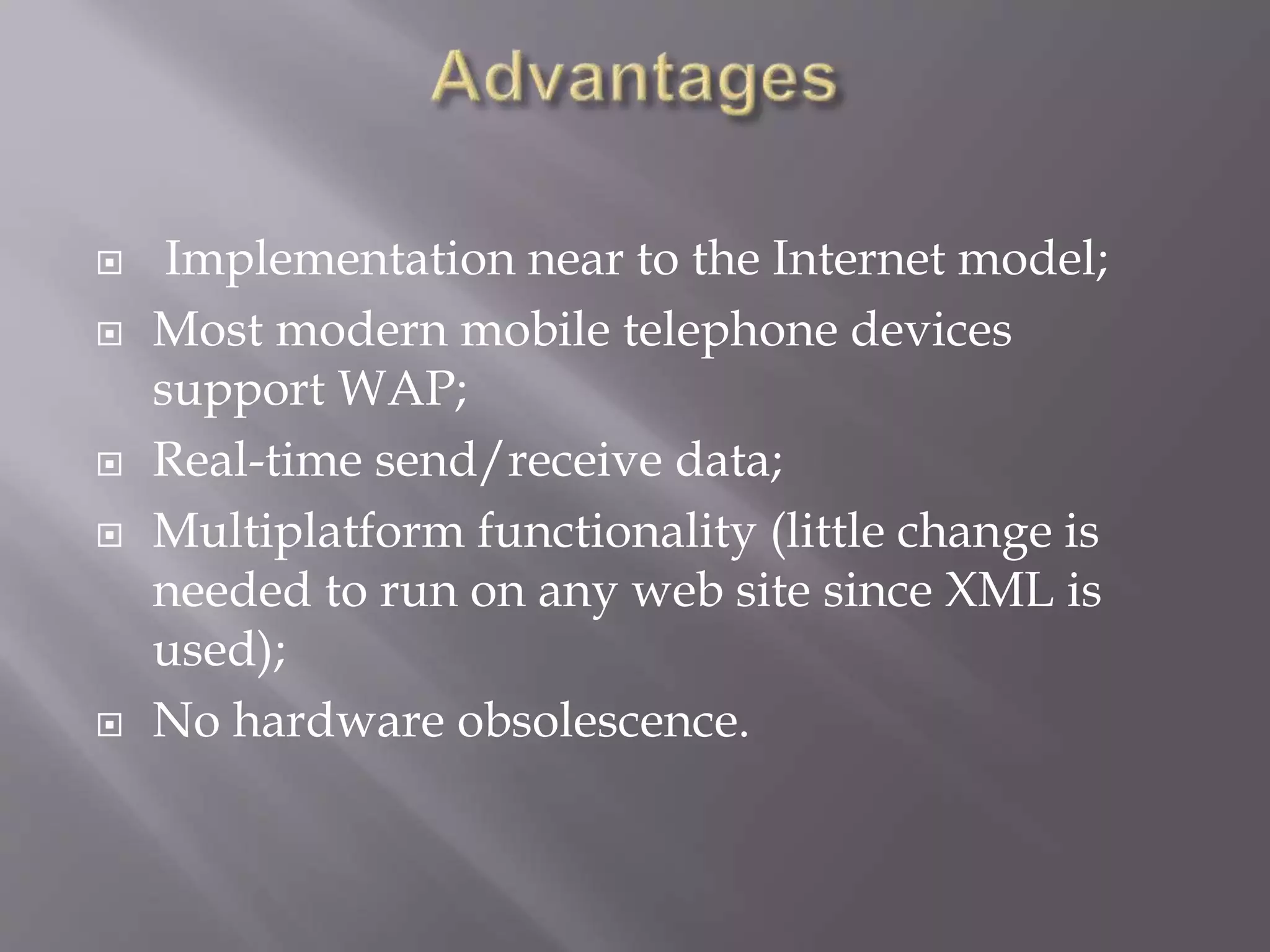Wireless application protocol ppt | PPTX