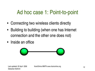 Wireless basic infrastructure topology slides | PDF