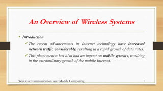 Wireless commmunication ad mobile computing | PPTX