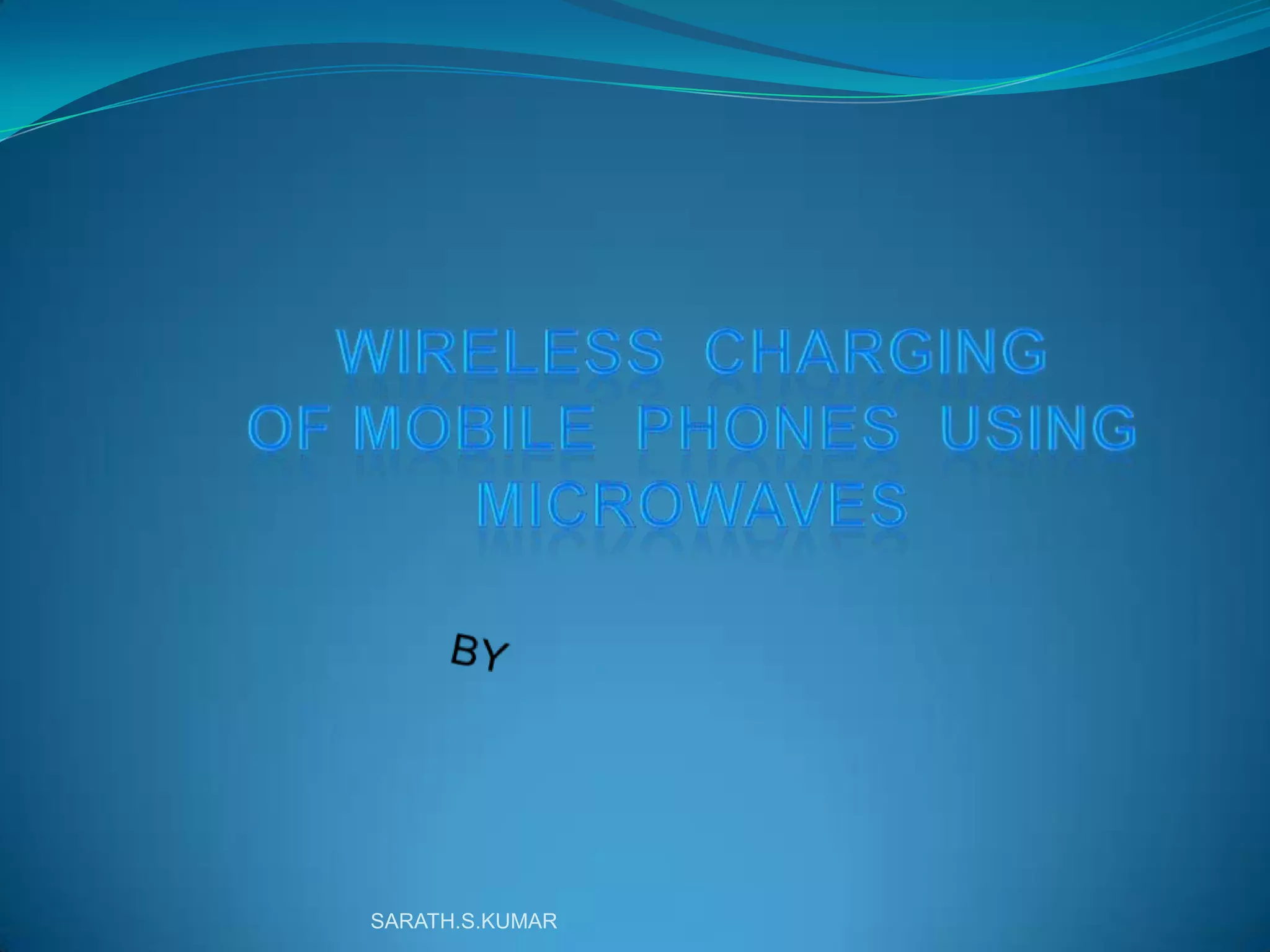 Wireless charging | PPT