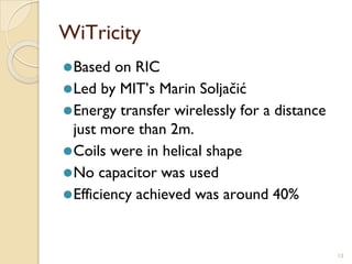 wireless power transfer | PPTX