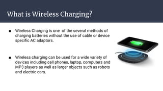 Wireless charging | PPT