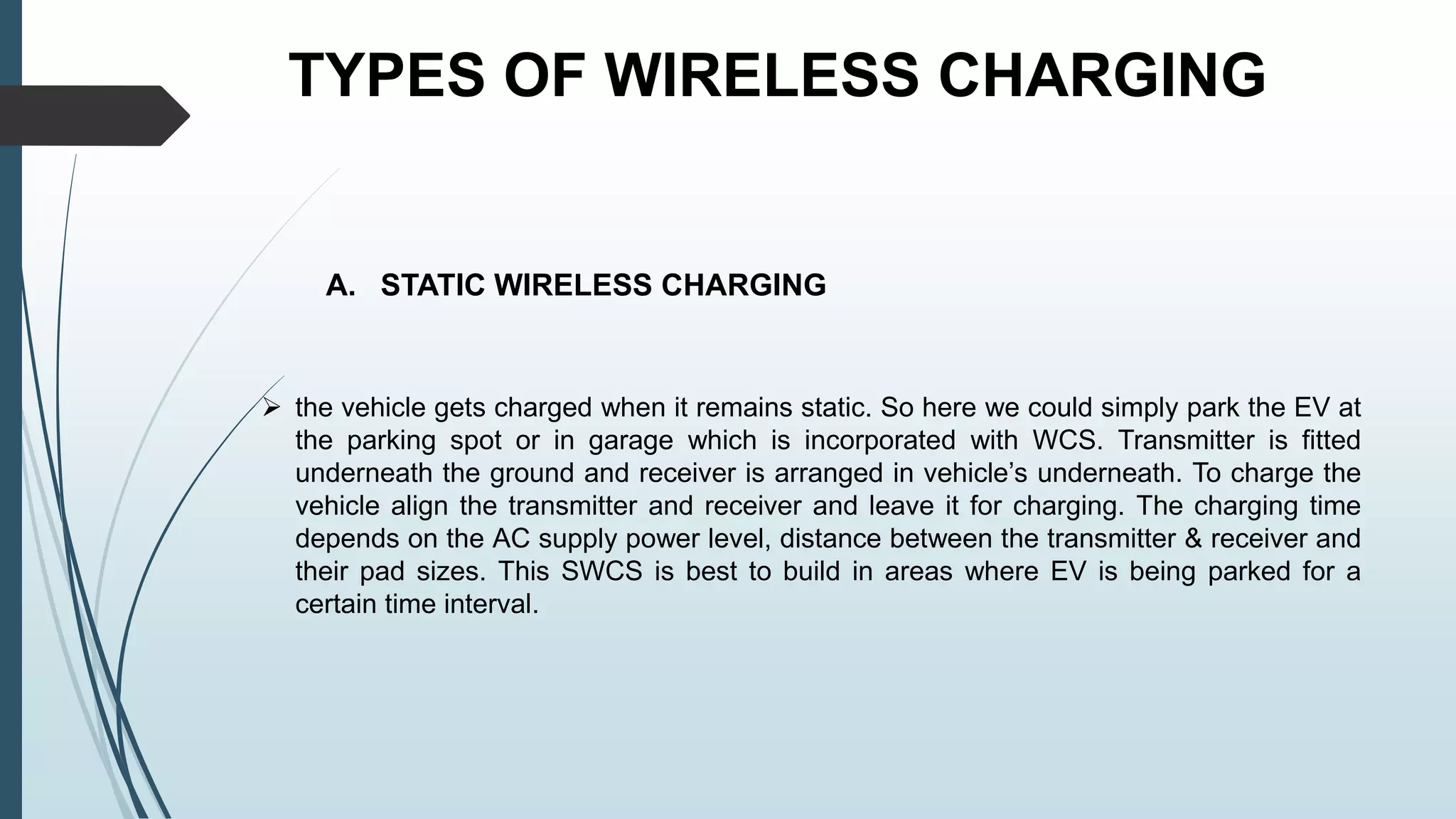 Wireless charging of ev's | PPTX