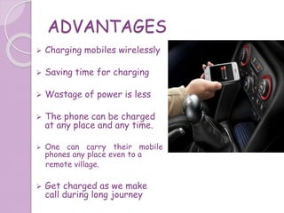 Wireless charging of mobile phones using microwaves | PPTX