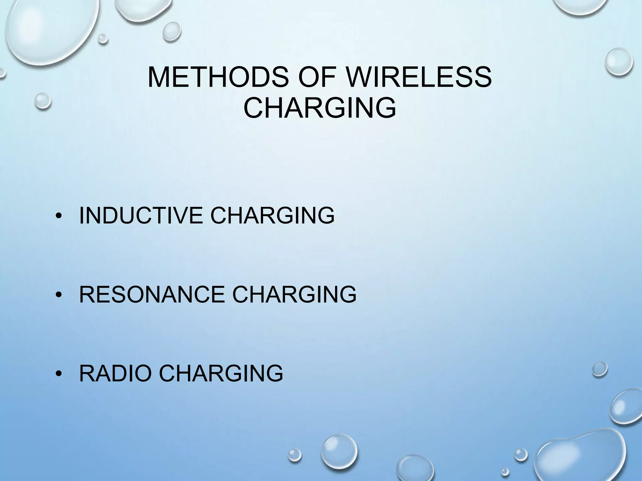 Wireless charging technology ppt | PPTX