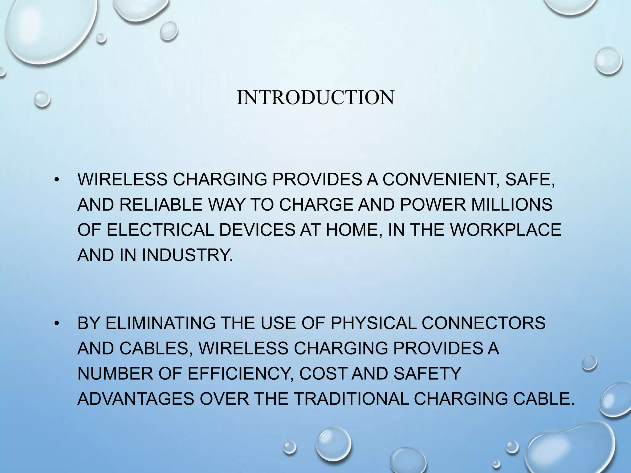 Wireless charging technology ppt | PPTX
