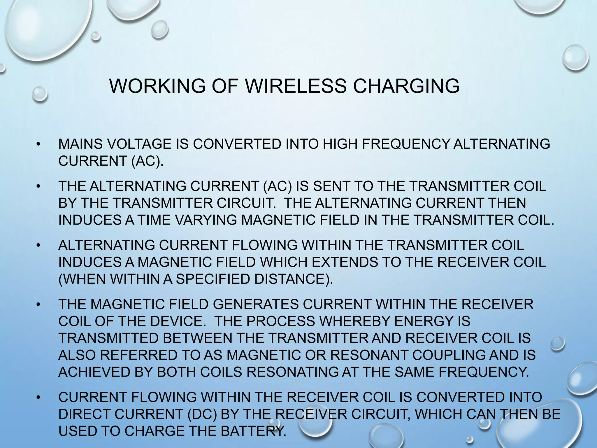 Wireless charging technology ppt | PPTX