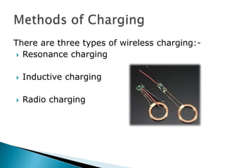 Wireless charging presentation | PPTX